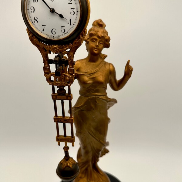 Antique Wall Clock German - Etsy