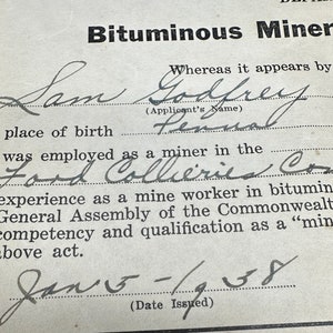 Vintage Miners Tally Checks & History Provenance! - Etsy