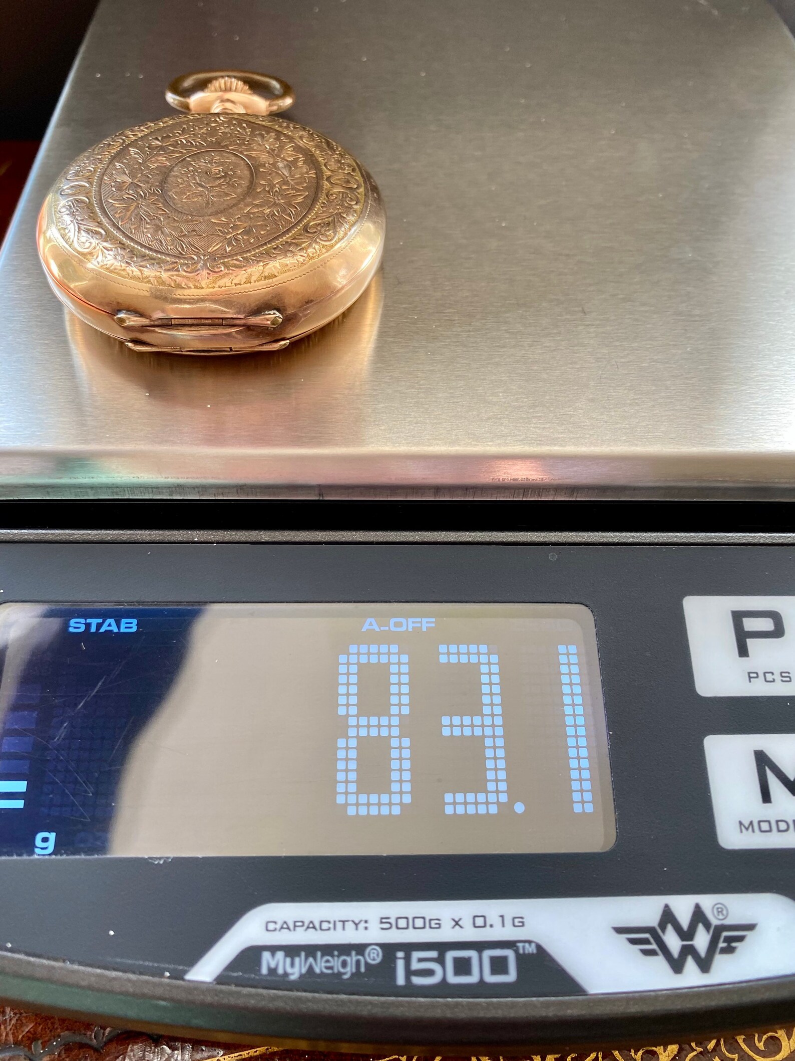 14k Gold Antique Chaton Pocket Watch - Etsy