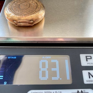 14k Gold Antique Chaton Pocket Watch - Etsy