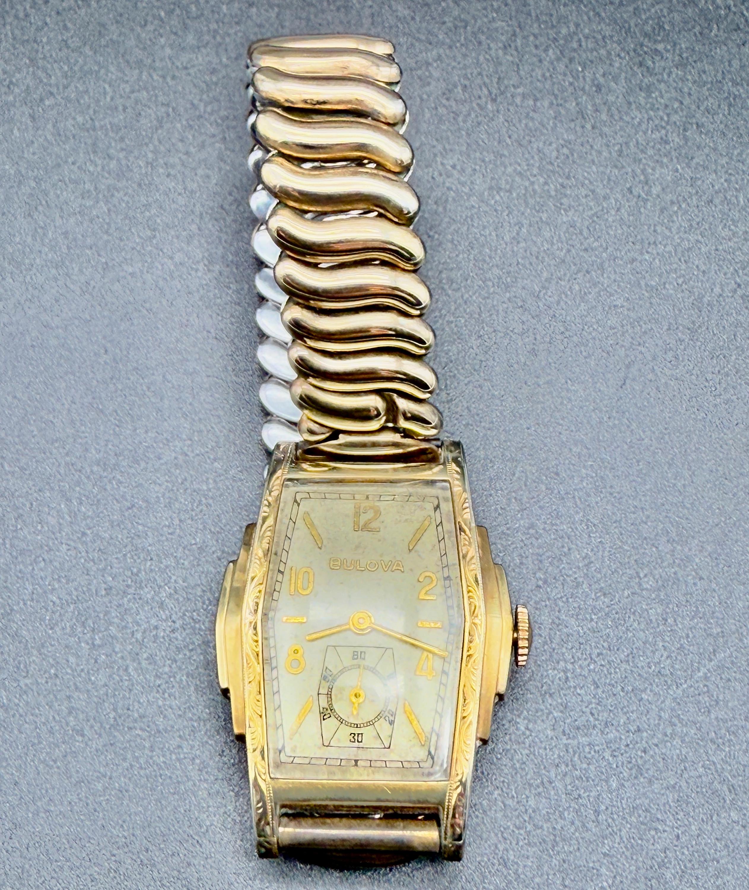 Running Antique 1937 Bulova American Clipper Wristwatch - Etsy