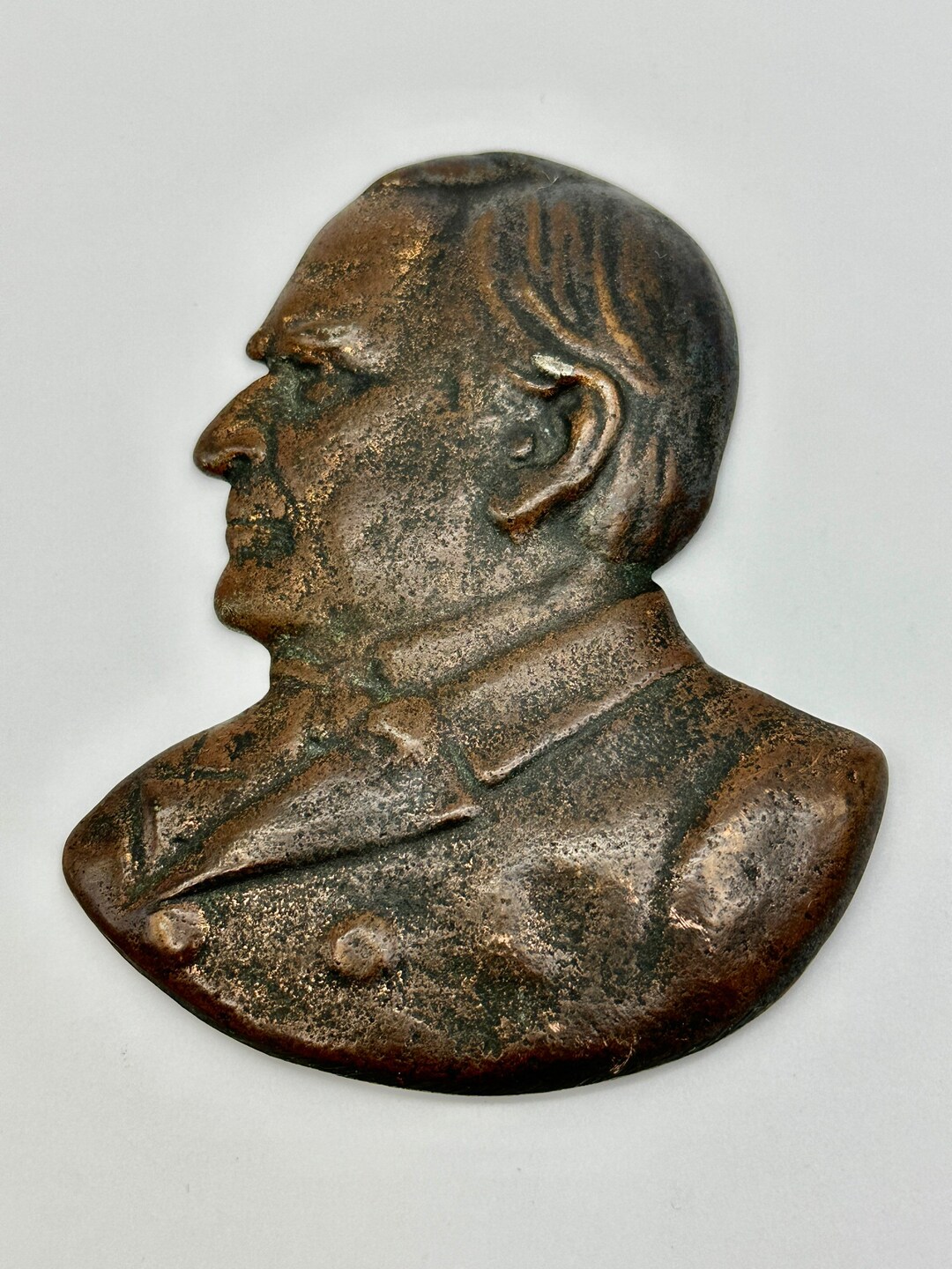 Antique Historical Bronze Iron Historical Marker - Mckinley - Etsy