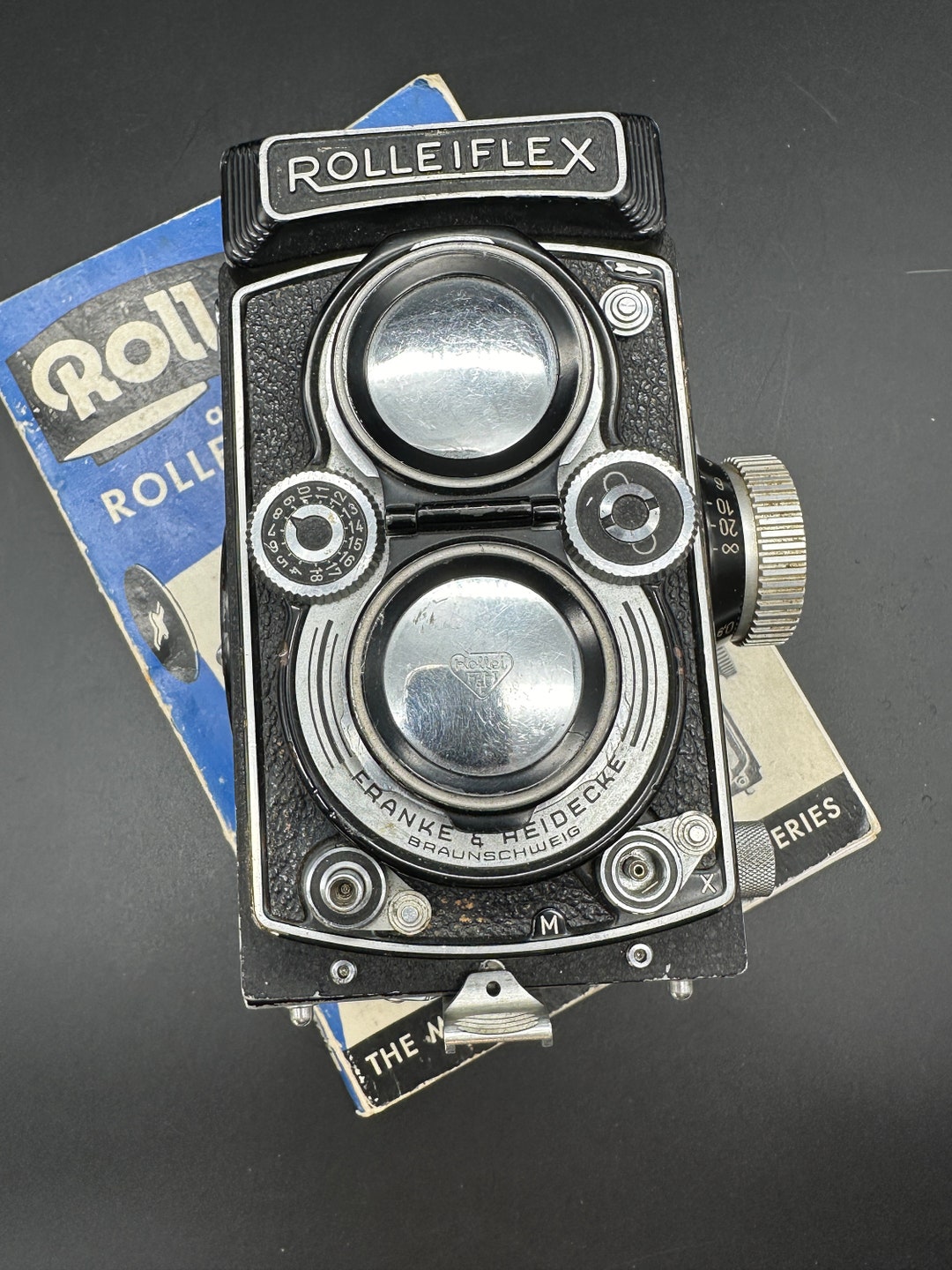 1952 Rolleiflex Franke & Heidecke Braunschweig Camera With Guide - Etsy