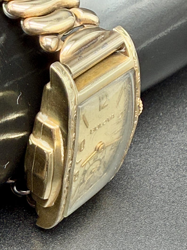 Antique 1937 Bulova American Clipper Wristwatch - Runs Well! - Etsy