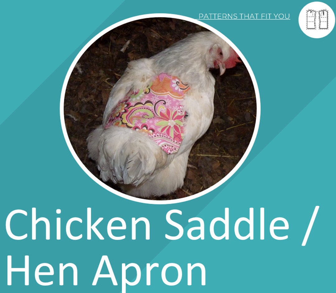 Hen Saddle, Chicken Apron, Chicken Jacket PDF Sewing Pattern Includes 6 ...