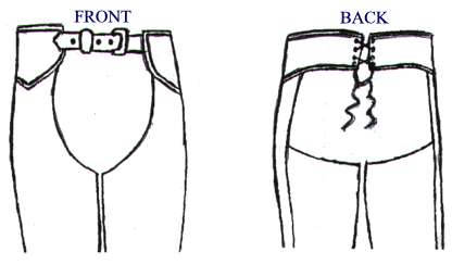 Custom Fit Leather Chaps Pattern Instructions - Etsy Canada