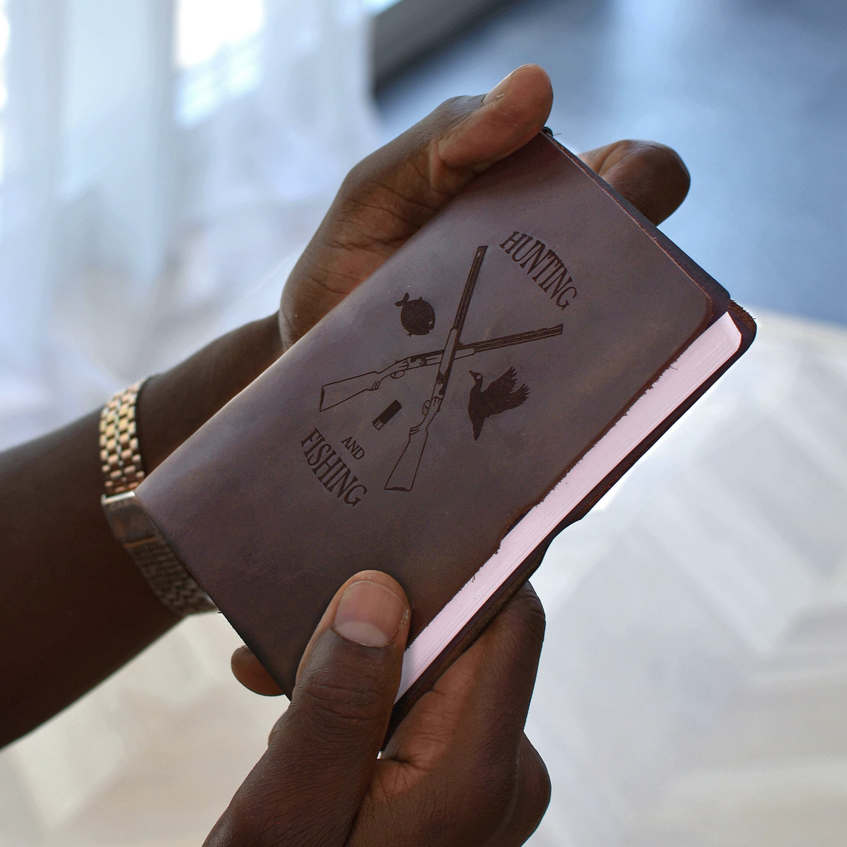 Leather Hunting Journal Huntingmen Gift - Etsy