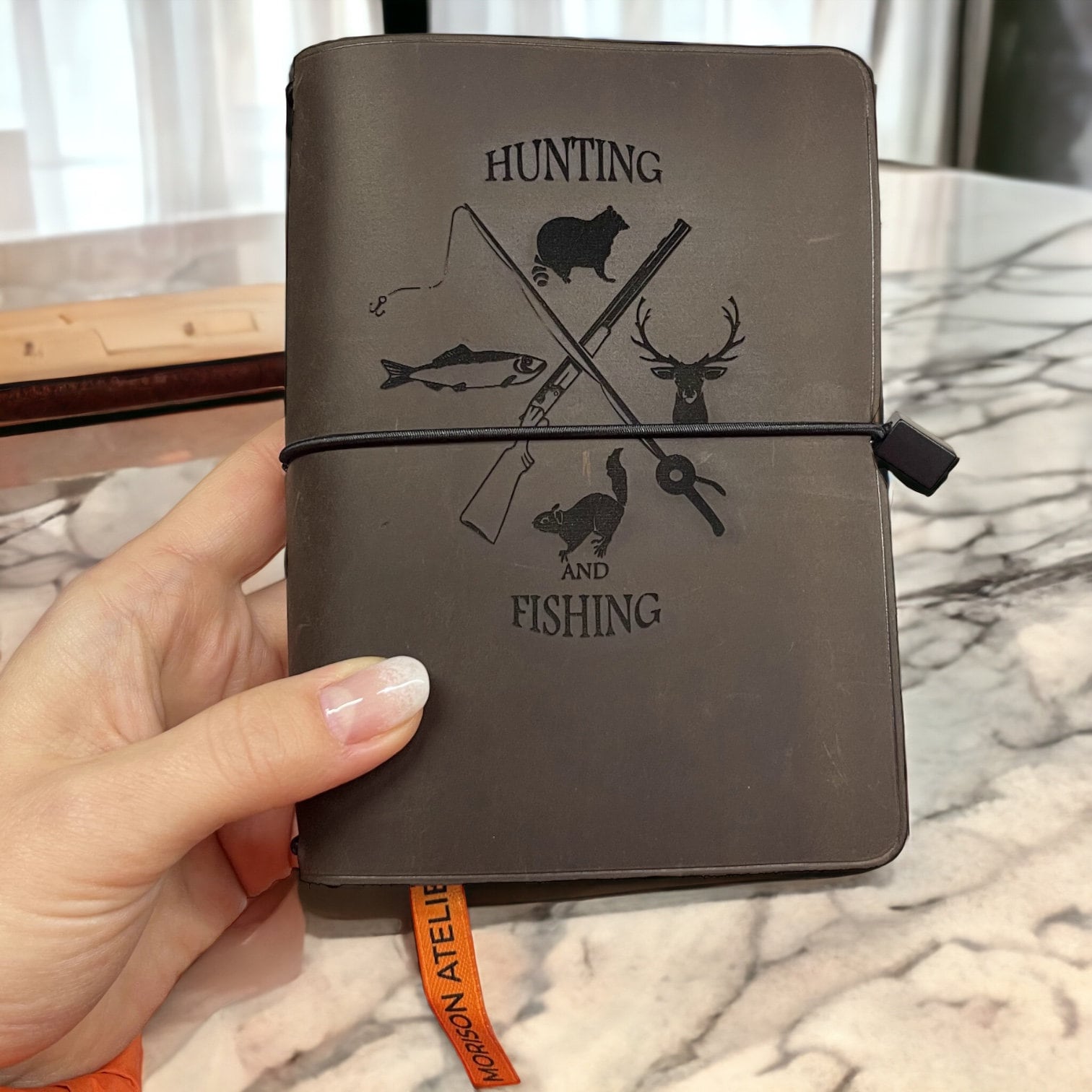 Leather Hunting Journal Huntingmen Gift - Etsy
