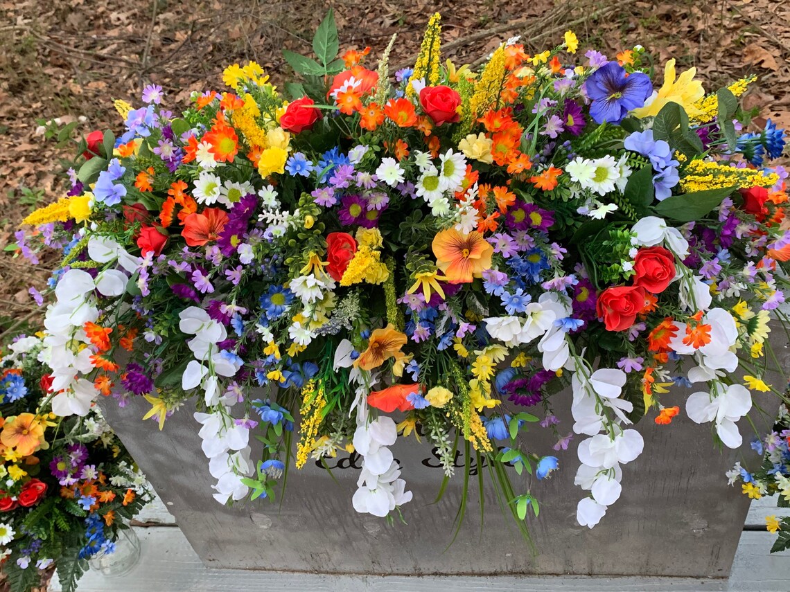 Customizable Spring Cemetery Saddle Extra Large Headstone - Etsy