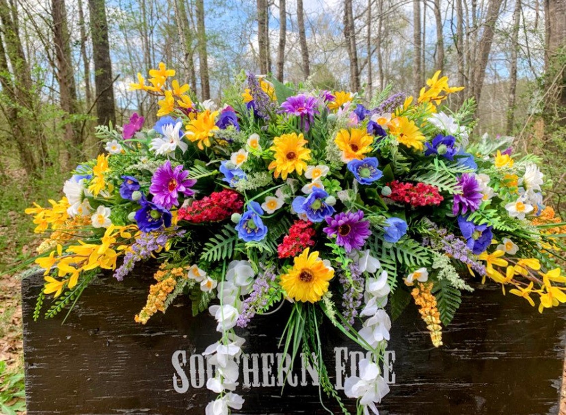 Customizable Spring Cemetery Saddle Extra Large Headstone - Etsy