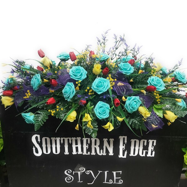 Headstone Spray - Etsy