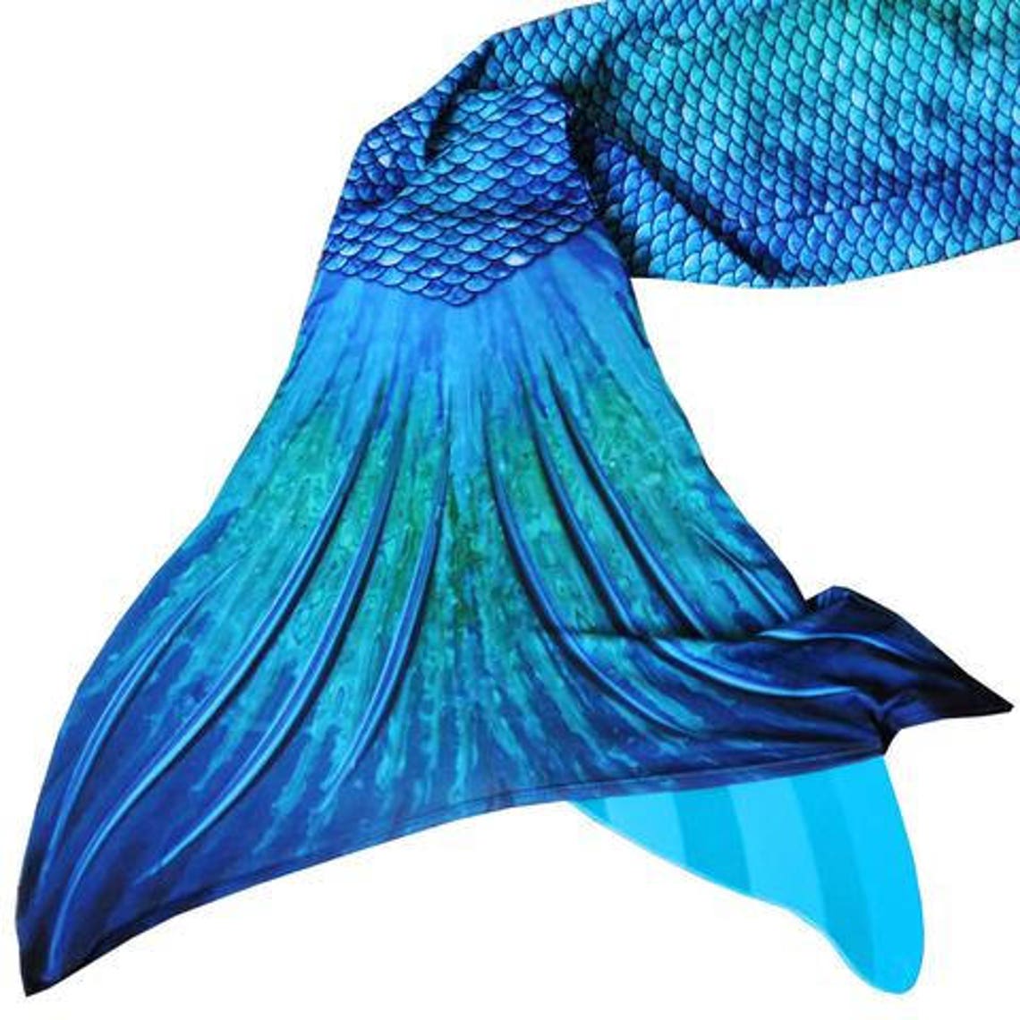 Blue Lagoon Mermaid Tail Monofin Set Teen Adult Etsy