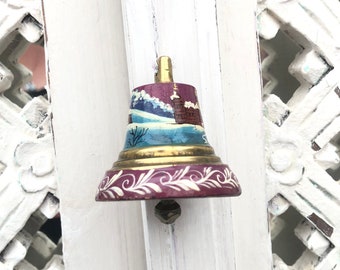 Hand Painted Bell - Etsy