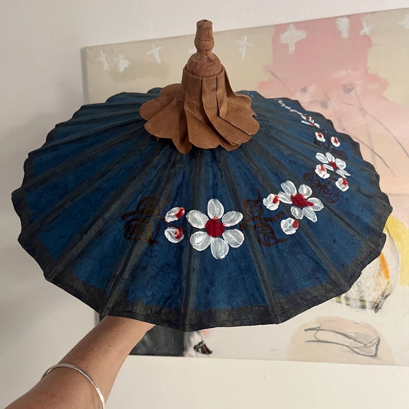 Hand Painted Parasol - Etsy
