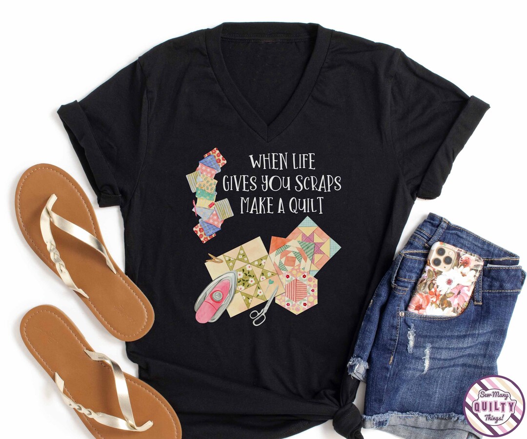 T-shirts for Quilters Who Love Quilting, Gift for Quilter, Quilting T ...