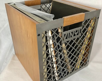 Vinyl Record Storage - Milk Crate Design, Birch Full - Etsy