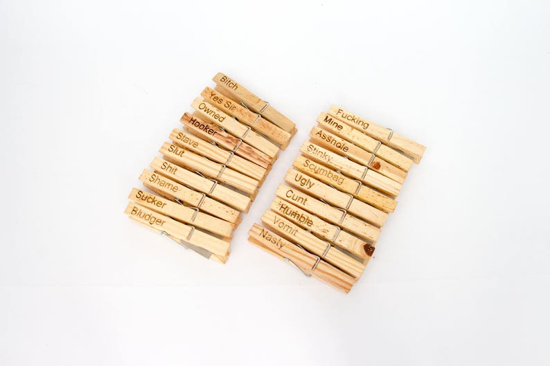 Submissive Clothespins Bdsm Clothespins Nipple Champs Set Of Etsy