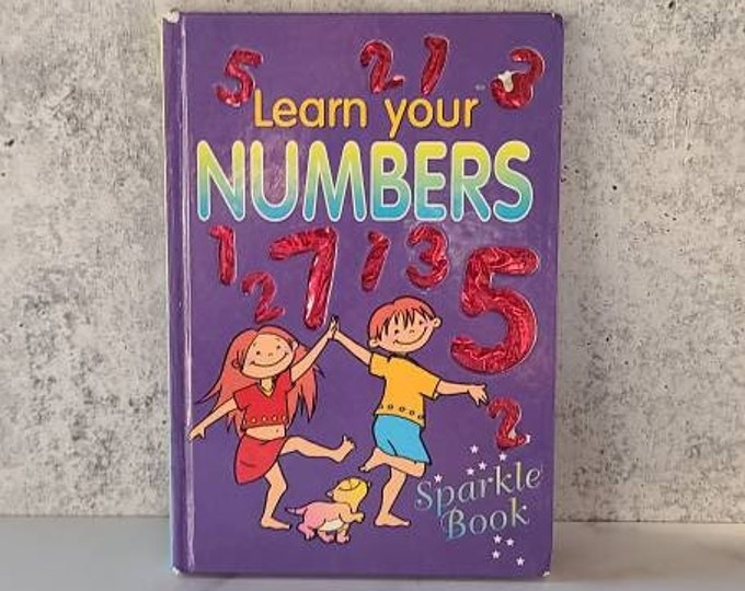 Learn Your Numbers Sparkle Book - Etsy