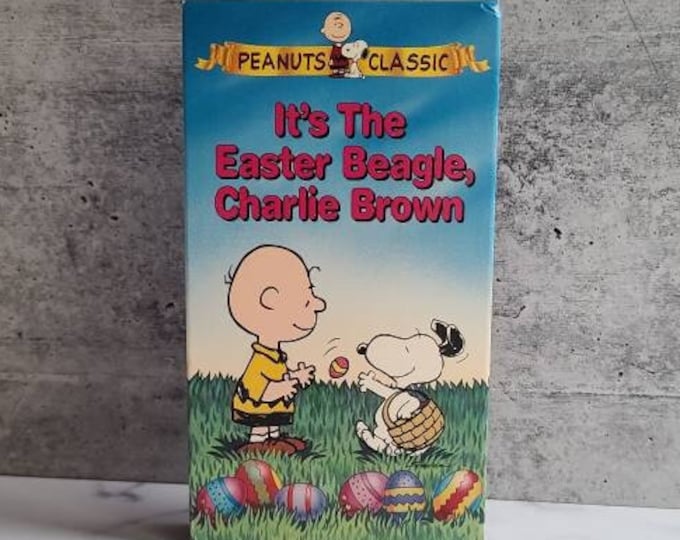 It's the Easter Beagle, Charlie Brown VHS - Etsy