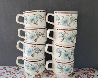 Fire Flower Temper-ware by Lenox Cup and Saucer Set/microwave - Etsy