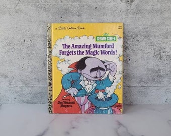 1979 the Amazing Mumford Forgets the Magic Words Little Golden Book ...