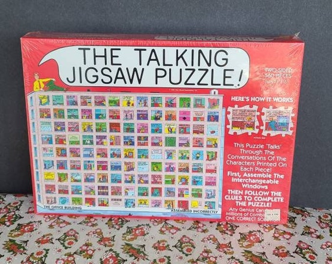 The Talking Jigsaw Puzzle - Etsy