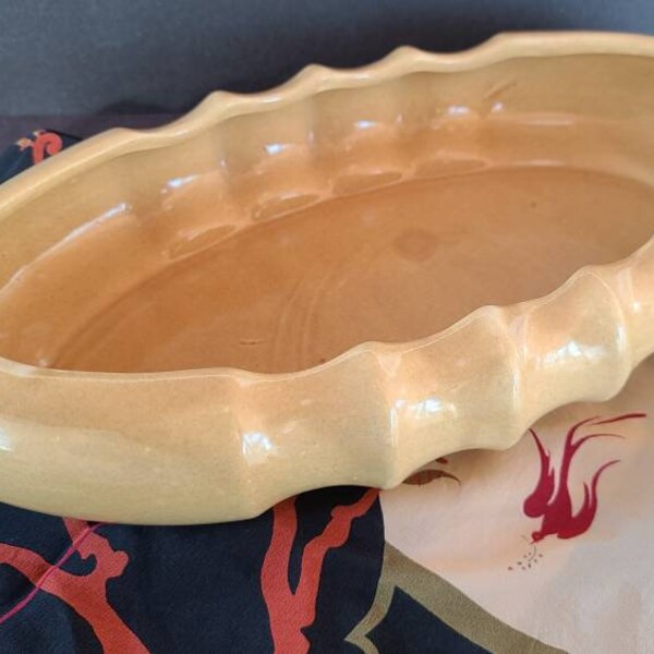 Large Ceramic Shallow Planter - Etsy