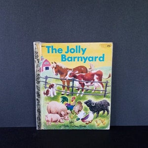 The Jolly Barnyard, A Little Golden Book - Etsy