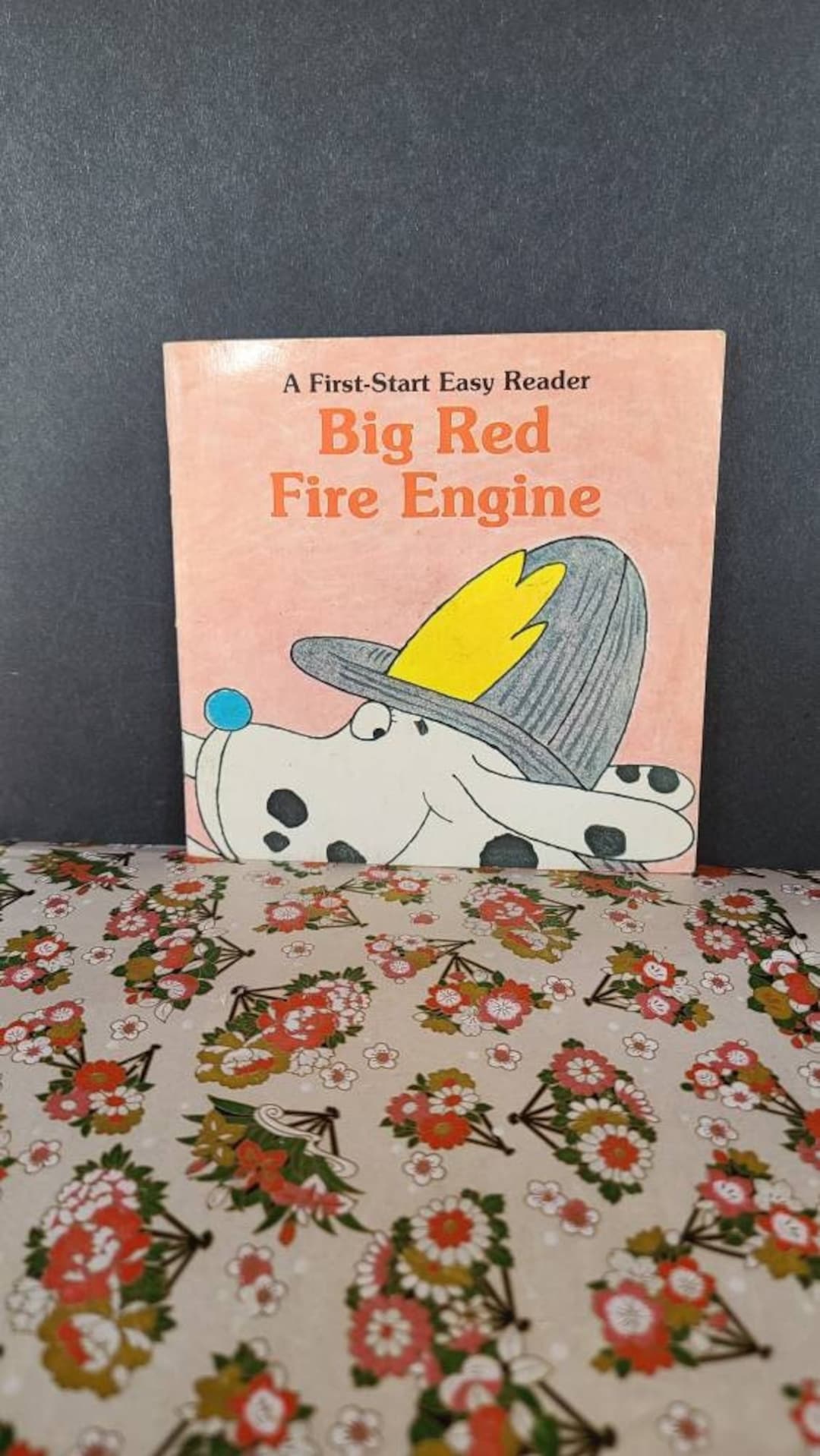 Big Red Fire Engine - Etsy