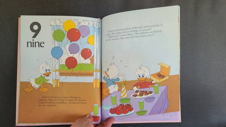 Walt Disney Numbers 1-10 | Etsy