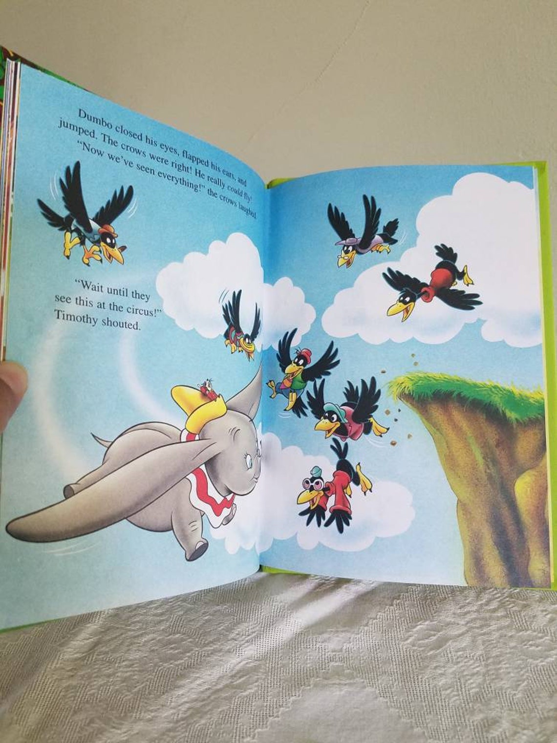 Disney's Dumbo Children's Book Vintage Book Gifts | Etsy