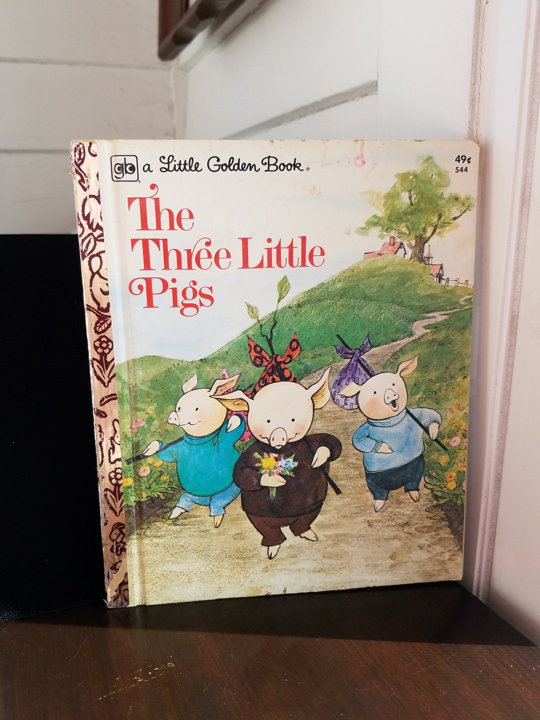 The Three Little Pigs, A Little Golden Book - Etsy