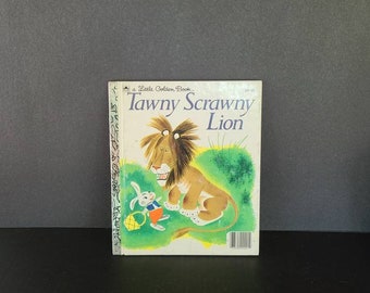 Little Golden Book the Tawny Scrawny Lion Billion Memories Edition ...