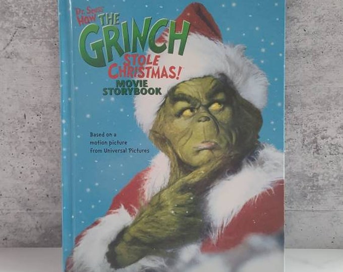 Dr. Seuss' How the Grinch Stole Christmas! Movie Storybook - Etsy