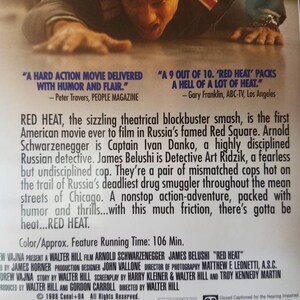 Red Heat Dvd, Action Movie, Gifts for Him - Etsy