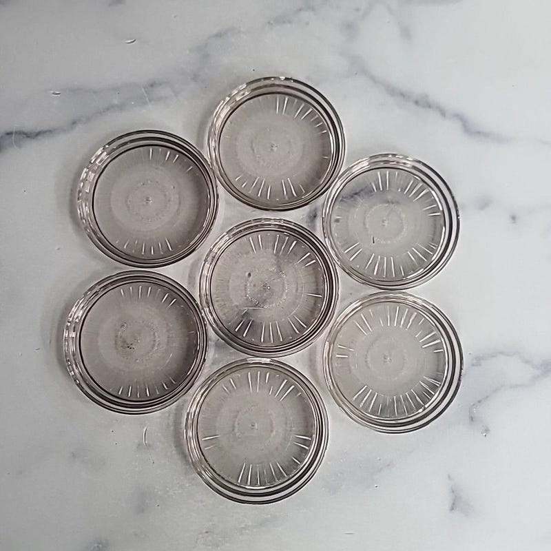 Clear Coasters - Etsy