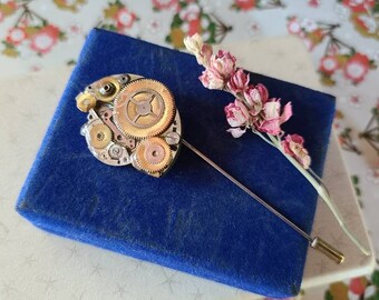 Steampunk Pin - Etsy