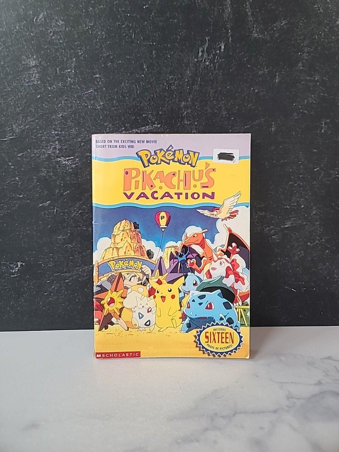 Pokémon Pikachu's Vacation Book - Etsy