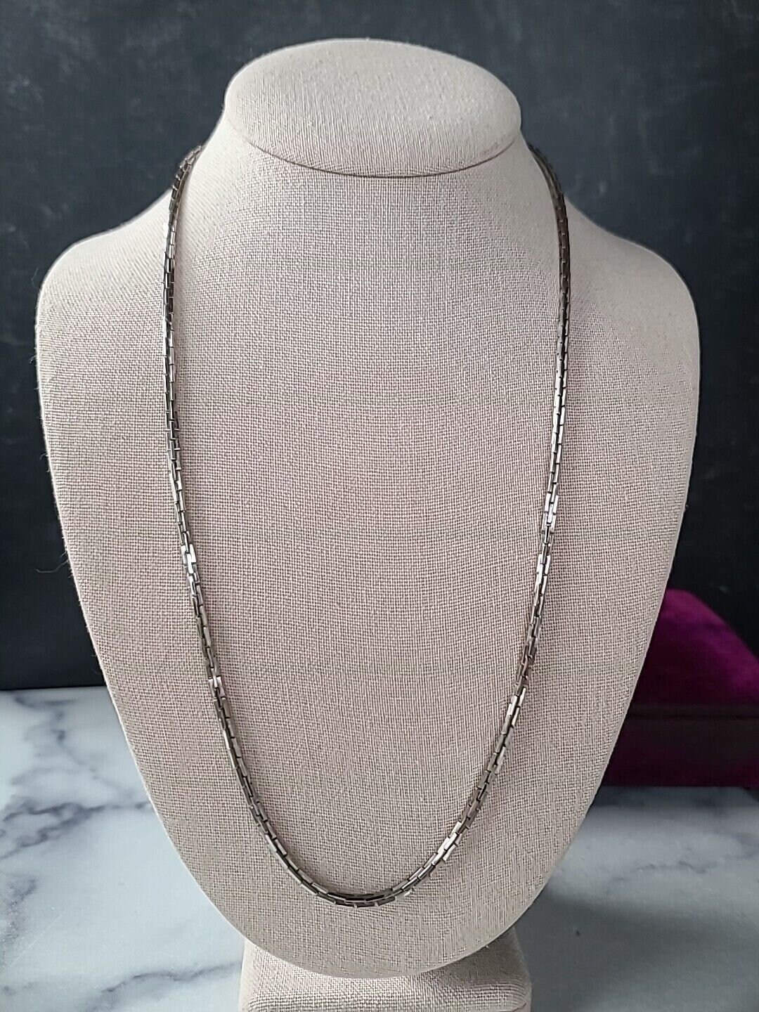 Vintage Sarah Coventry Silver Tone Metal Chain Necklace - Etsy