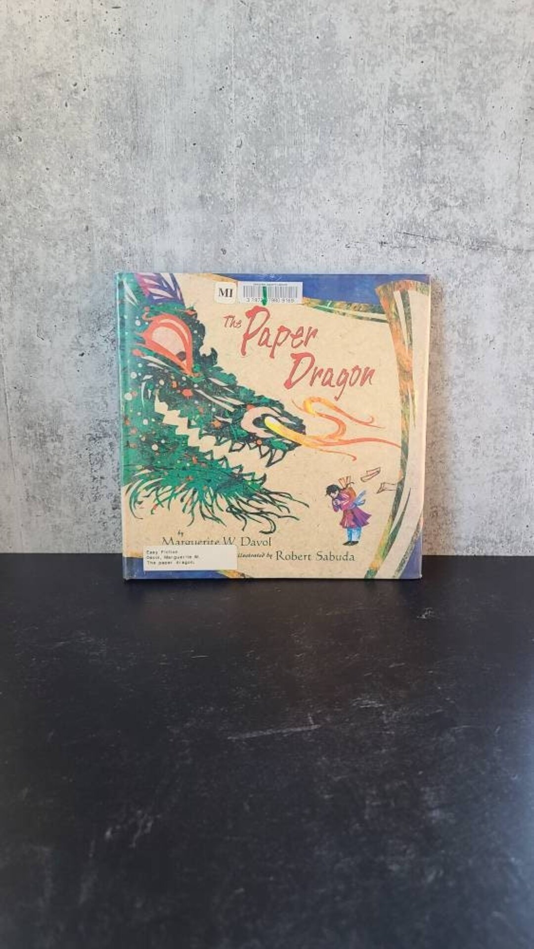 The Paper Dragon by Marguerite W. Davol, 1997 Children's Book - Etsy