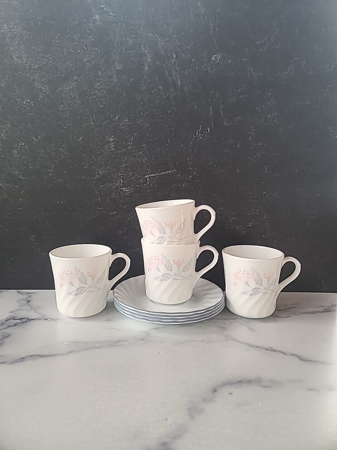 Corning Ware Cups and Saucers Set - Etsy