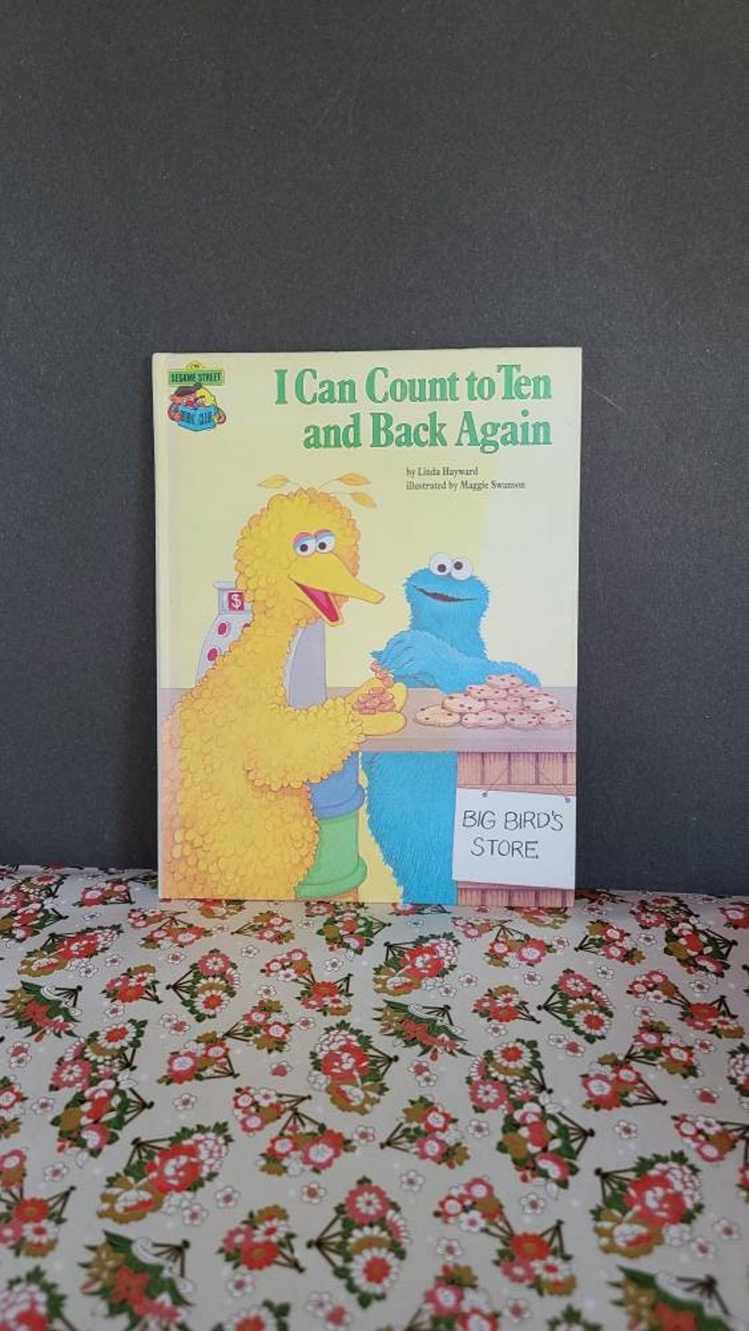 Sesame Street I Can Count to Ten and Back Again - Etsy