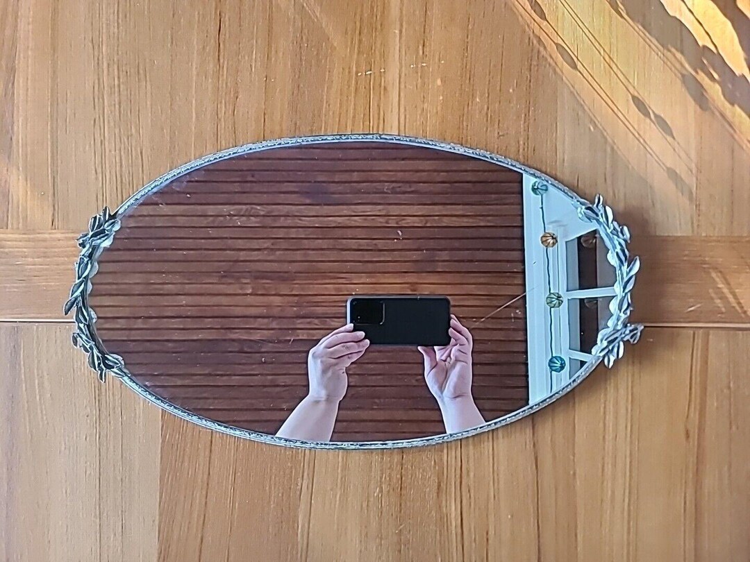 Ornate Perfume Mirror Vintage, READ - Etsy