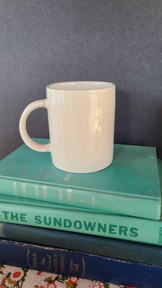 Beige Stoneware Mug - Etsy