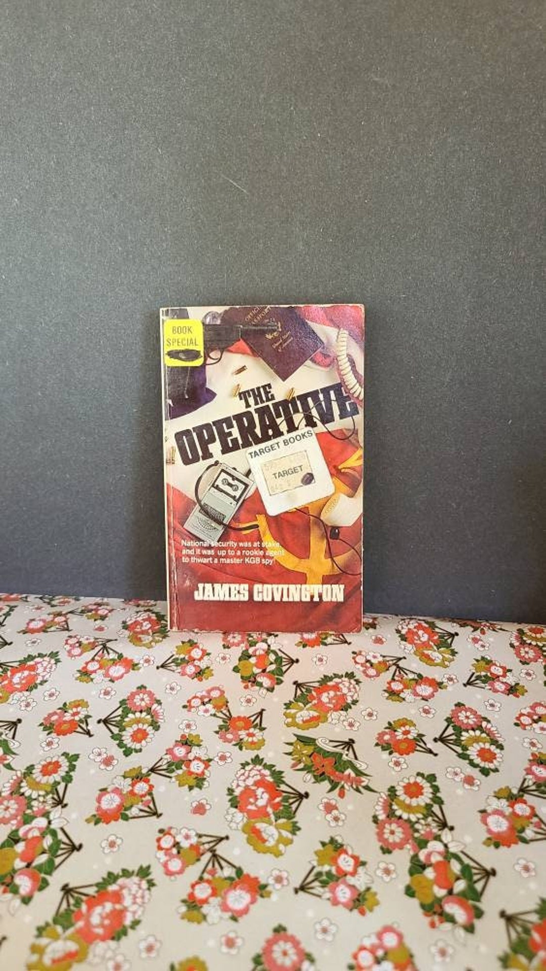 The Operative by James Covington, 1981 Vintage Spy Thriller - Etsy
