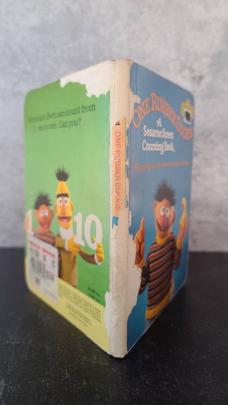 One Rubber Duckie: A Sesame Street Counting Book - Etsy