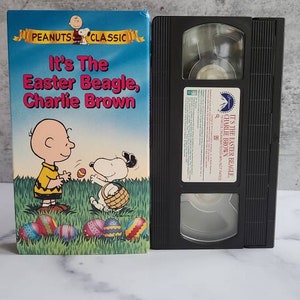 It's the Easter Beagle, Charlie Brown VHS - Etsy