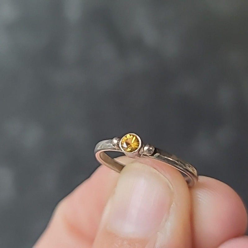 Dainty 4.75 Ring - Etsy