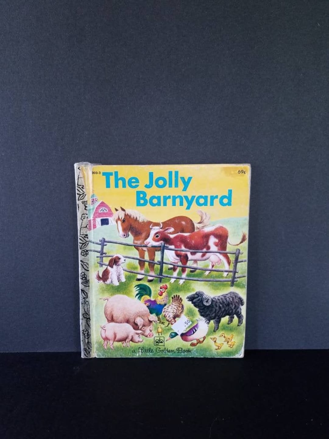 The Jolly Barnyard, A Little Golden Book - Etsy