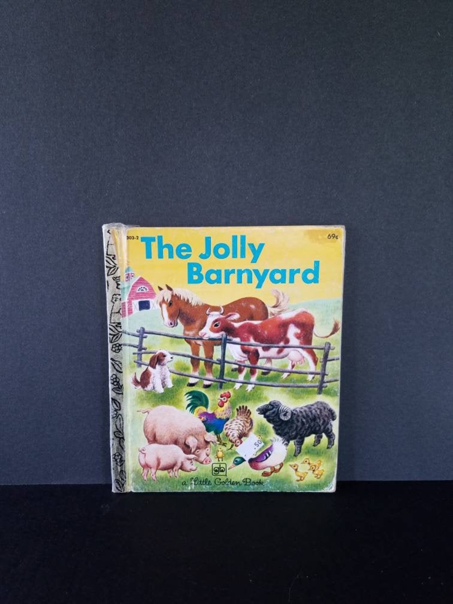 The Jolly Barnyard A Little Golden Book - Etsy